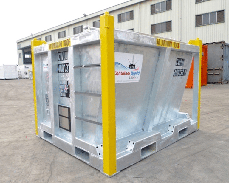 Offshore Waste Skips - Container World Offshore