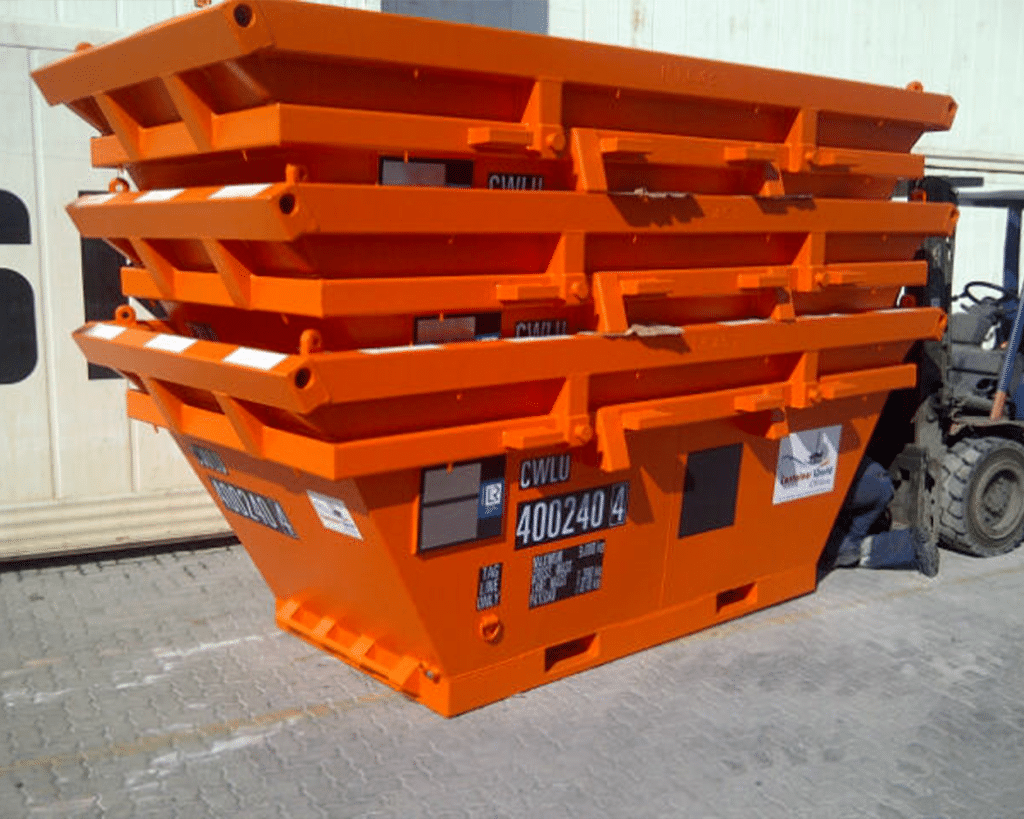 Offshore Waste Skips - Container World Offshore